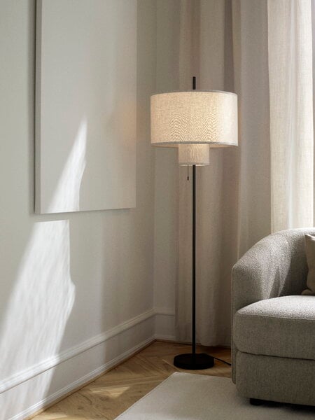 New Works Margin floor lamp, beige | Finnish Design Shop