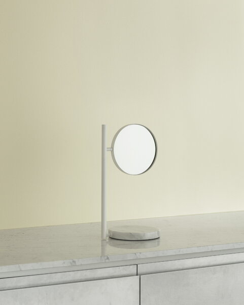 Normann Copenhagen Pose table mirror, white | Finnish Design Shop