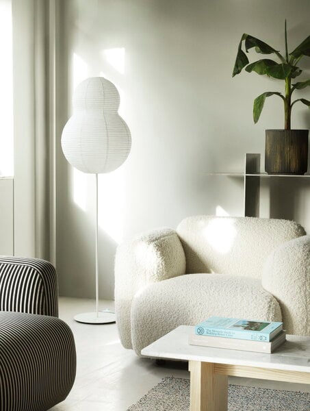 Normann Copenhagen Puff Bubble floor lamp, white | Finnish Design Shop