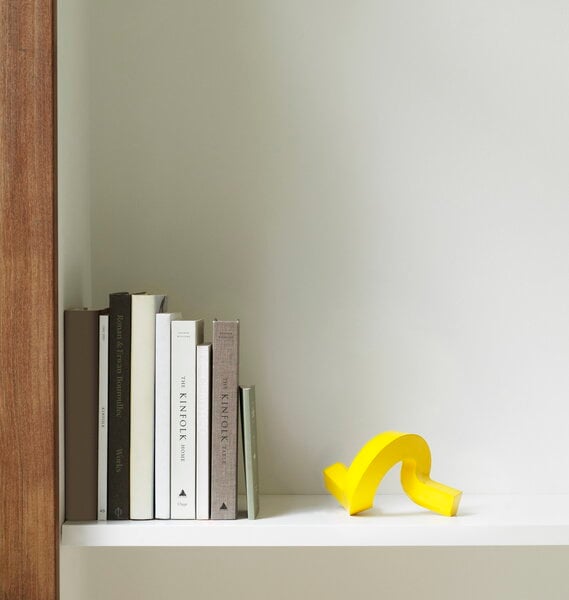 Normann Copenhagen Crooked One candlestick, yellow | Finnish Design Shop