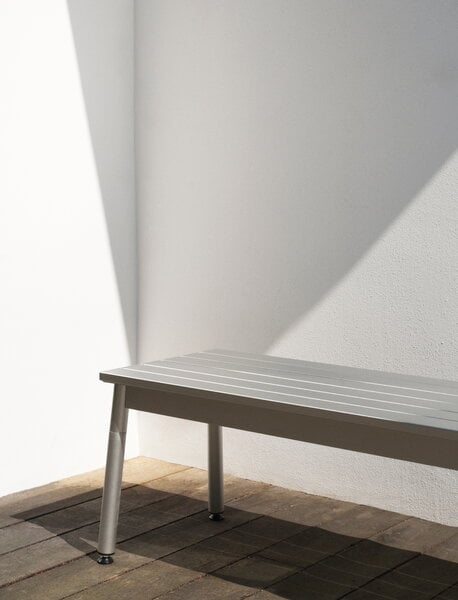 Normann Copenhagen Ex bench, aluminium | Finnish Design Shop