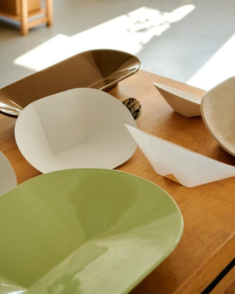Muuto Mere bowl, 52 x 36 cm, light green | Finnish Design Shop