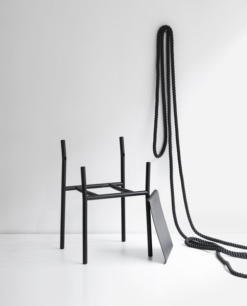 Artek Rope chair, black | Finnish Design Shop