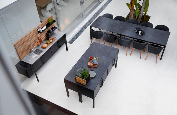 Cane-line Drop outdoor kitchen module with sink | Finnish Design Shop