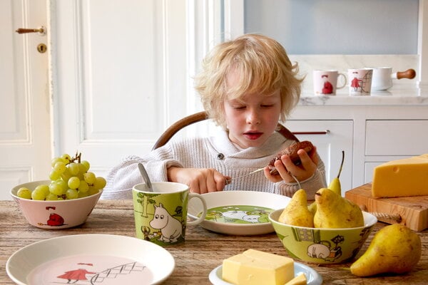 Moomin Arabia Muumi lautanen, Ninni, puuteri | Finnish Design Shop