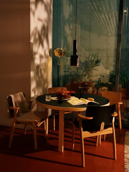 Artek Aalto pendant A110 "Hand Grenade", all black | Finnish Design Shop UK
