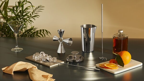 Alessi The Tending Box mixing kit, set of 5, stainless steel | Finnish ...