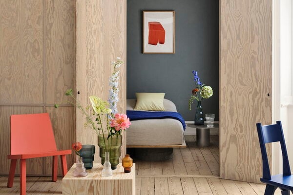 Kosta Boda Pavilion vase, 134 mm, dark amber | Finnish Design Shop