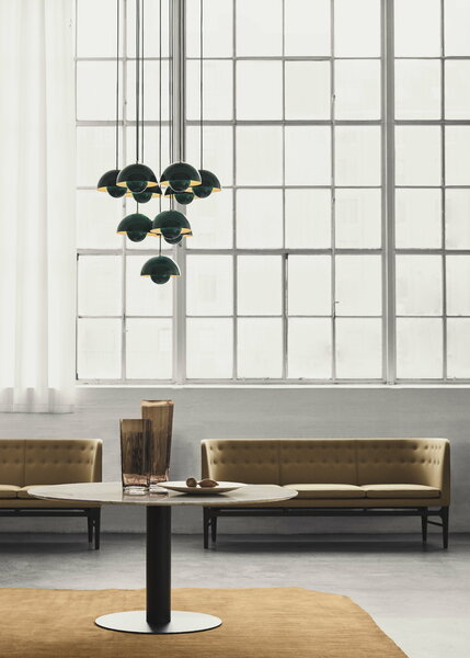 &Tradition In Between SK20 table, black - white marble | Finnish Design ...
