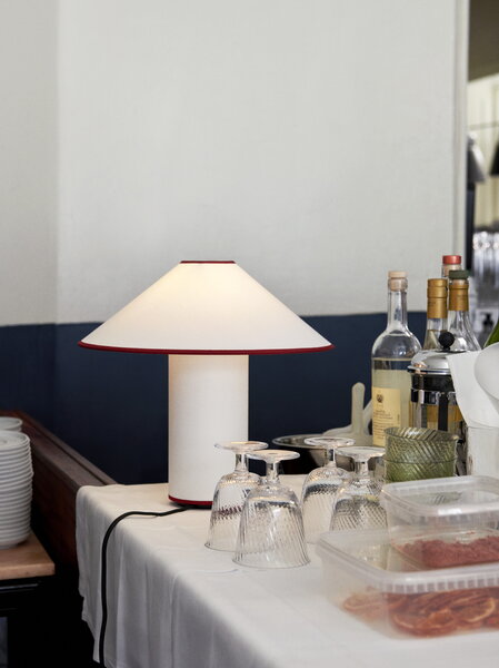 &Tradition Colette ATD6 table lamp, white - merlot | Finnish Design Shop