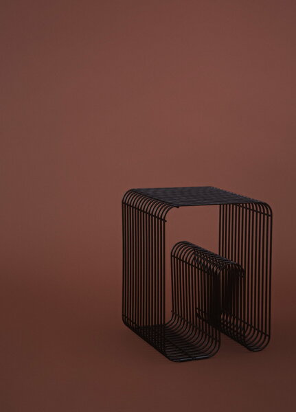 AYTM Curva stool, black | Finnish Design Shop