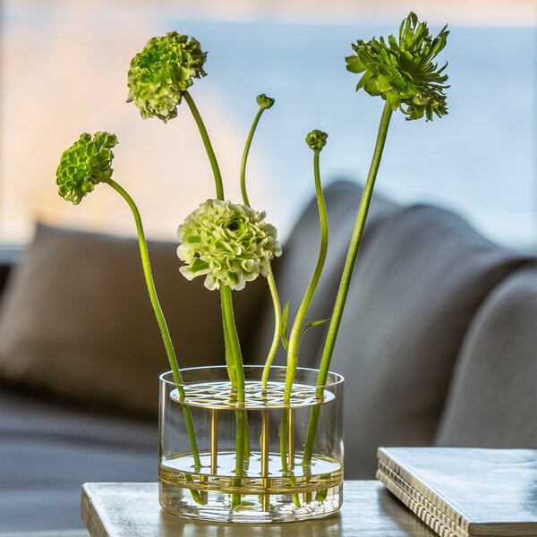 Klong Äng vase, small, brass | Finnish Design Shop
