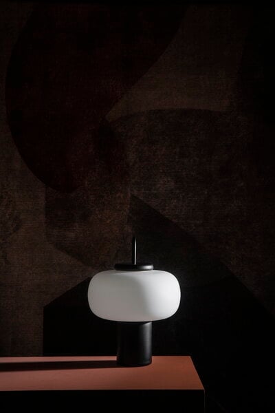 Astep Nox portable table lamp, black | Finnish Design Shop