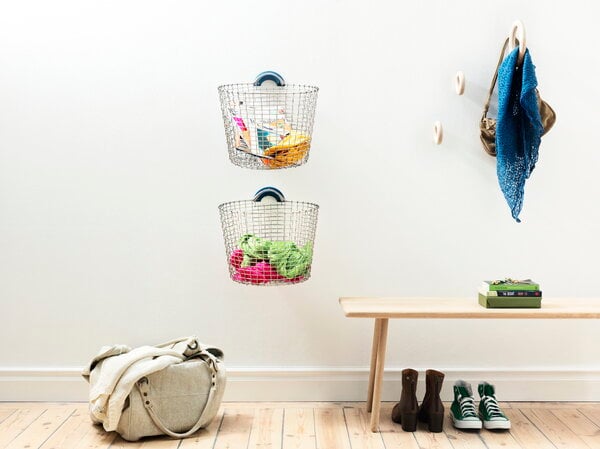 Korbo Bin hanger, petrol | Finnish Design Shop