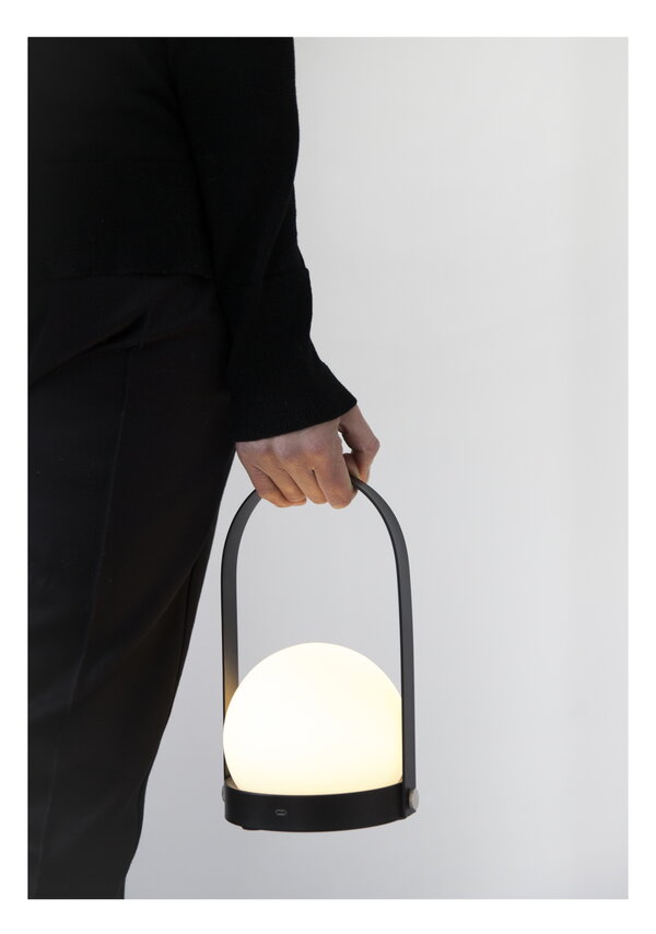 Audo Copenhagen Carrie LED table lamp, black | Finnish Design Shop UK