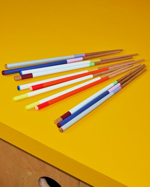 HAY Colour chopsticks, 4 pcs | Finnish Design Shop
