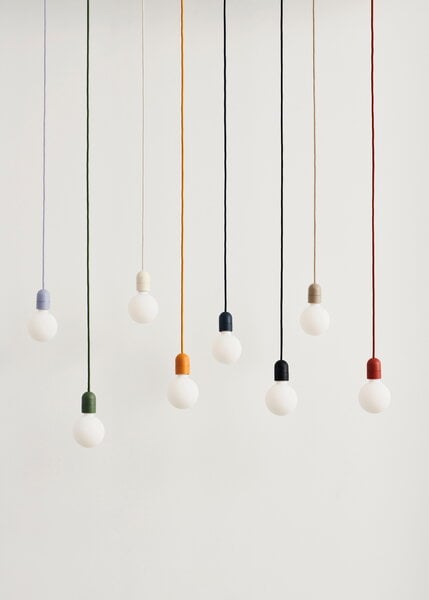 HAY Common pendant cord set, beton grey | Finnish Design Shop