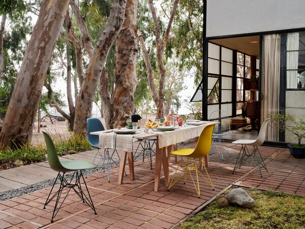 Vitra Eames DSR chair, pebble RE - Eames sea foam green | Finnish ...