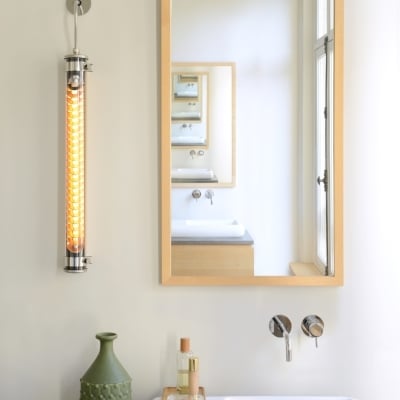 Sammode Elgar Casambi wall lamp, 1000 mm, copper | Finnish Design Shop