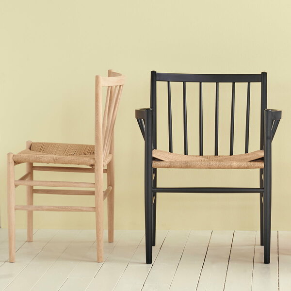 FDB Møbler J81 chair, black beech | Finnish Design Shop