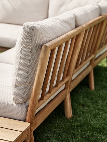 Skagerak Tradition corner module, teak - light sand | Finnish Design Shop