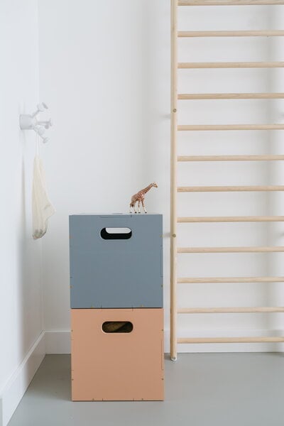 Nofred Cube storage box, grey | Finnish Design Shop