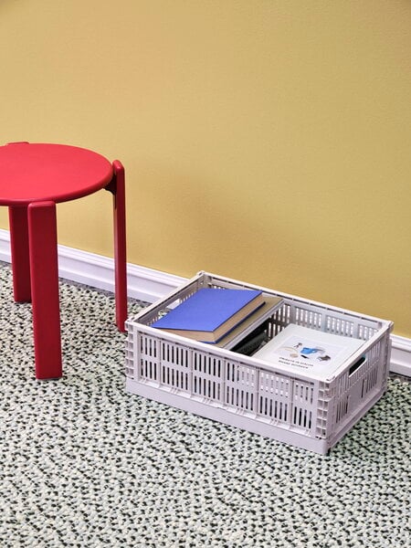 HAY Rey stool, scarlet red | Finnish Design Shop