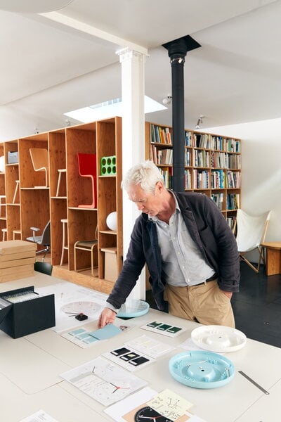 HAY Wall Clock, white | Finnish Design Shop