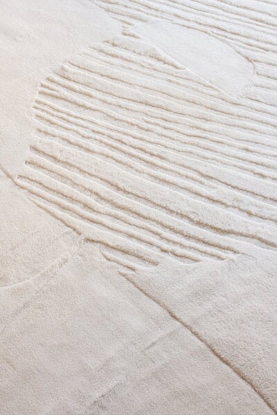 LAYERED Artisan Guild rug, bone white | Finnish Design Shop UK