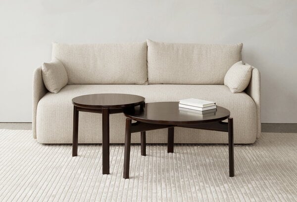 Audo Copenhagen Passage lounge table, 50 cm, dark oak | Finnish Design Shop