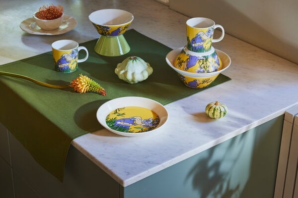 Moomin Arabia Moomin bowl, Hemulen, yellow | Finnish Design Shop