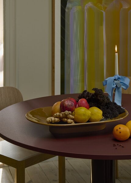 Muuto Mere bowl, 52 x 36 cm, brown green | Finnish Design Shop