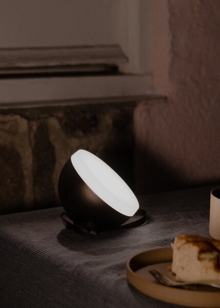 New Works Sphere portable lamp, dark bronze | Finnish Design Shop