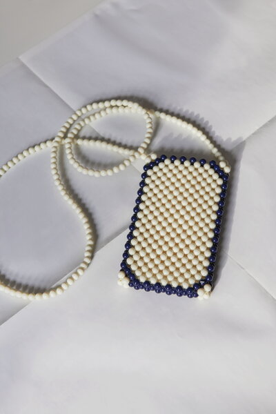 HAY Perla phone holder, Milk | Finnish Design Shop