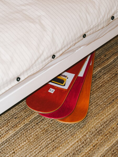 ReFramed Bed frame with slats, white | Finnish Design Shop UK