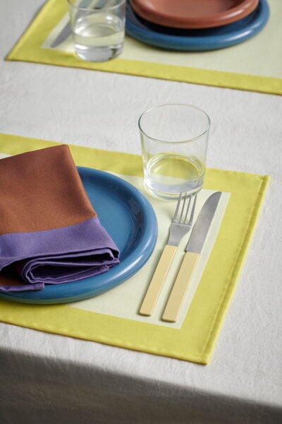 HAY Barro plate, set of 2, 24 cm, dark blue | Finnish Design Shop