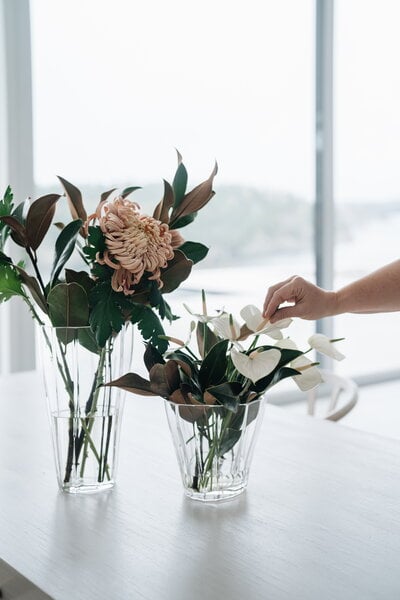 Orrefors Reed vase, 300 mm, clear | Finnish Design Shop