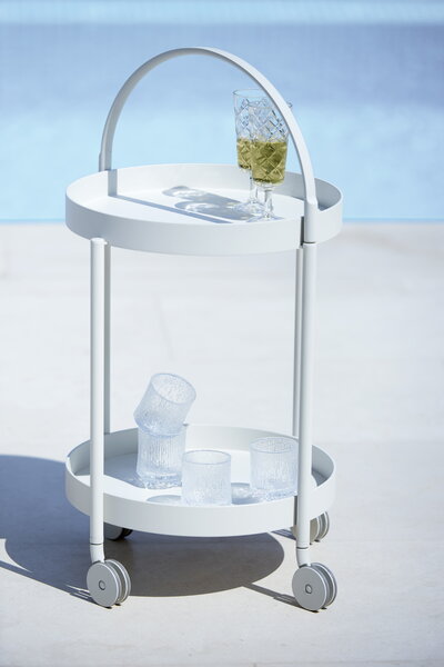Cane-line Roll trolley, white | Finnish Design Shop NL