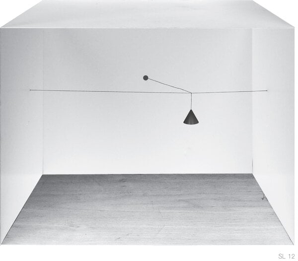 Flos String Light Cone Head lamp, 12 m cable, black | Finnish Design ...