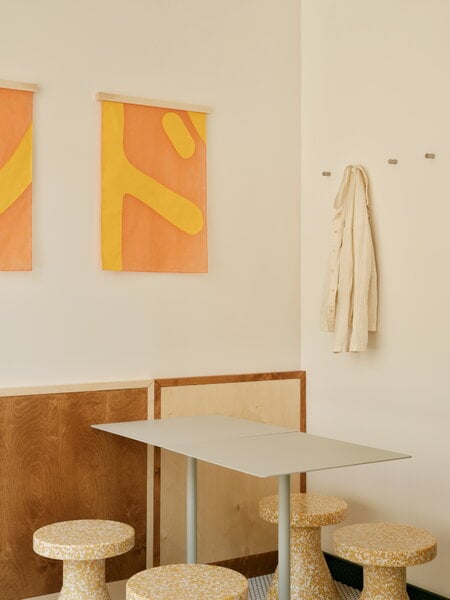 Normann Copenhagen Bit stool, cone, yellow | Finnish Design Shop