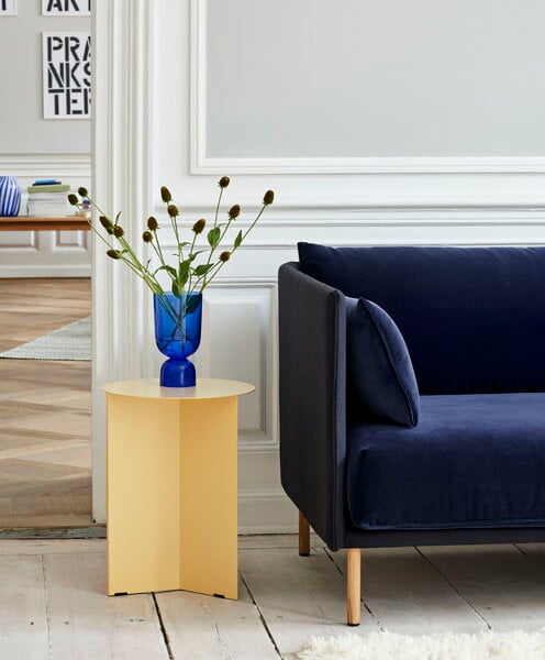HAY Slit table, 35 cm, high, light yellow | Finnish Design Shop