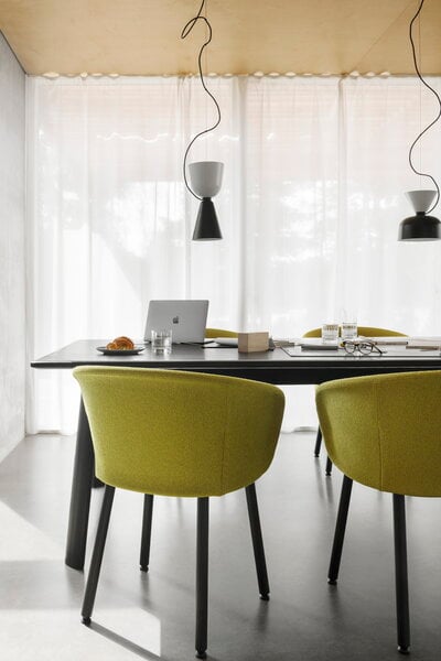 Hem Alle conference table, 300 x 120 cm, black | Finnish Design Shop