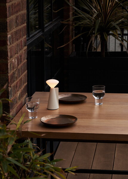 Tala Mantle portable lamp, stone white | Finnish Design Shop