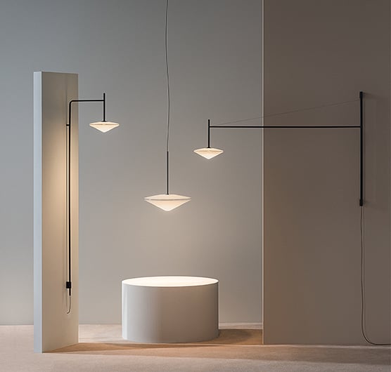 Vibia Tempo 5780 pendant, graphite | Finnish Design Shop
