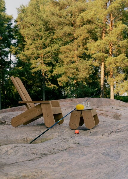 Vaarnii 015 Peace outdoor lounge chair, pine | Finnish Design Shop