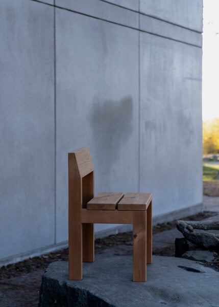 Vaarnii 013 Osa outdoor dining chair, pine | Finnish Design Shop
