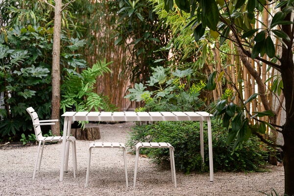 valerie_objects Aligned dining table, 170 x 85 cm, off-white | Finnish ...