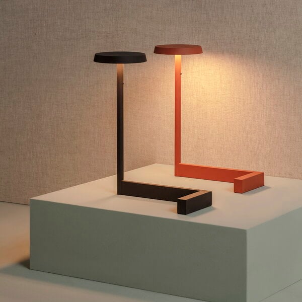 Vibia Flat 5970 table lamp, black | Finnish Design Shop