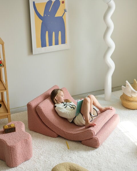 Wigiwama Moon chair, guava pink | Finnish Design Shop