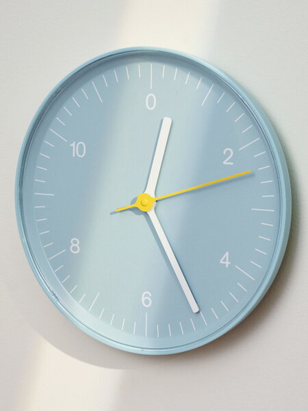 HAY Wall Clock, blue | Finnish Design Shop